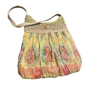 Cappelli Straworld | Bags | Nwot Cappelli Straworld Bohemian Shoulder ...